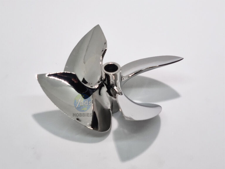 TP1/4 Propeller 4-Blade Stainless Steel - FADS Hobbies