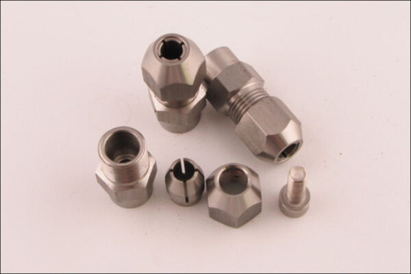 Collet 1/4 Inch Shaft with Round Insert - FADS Hobbies